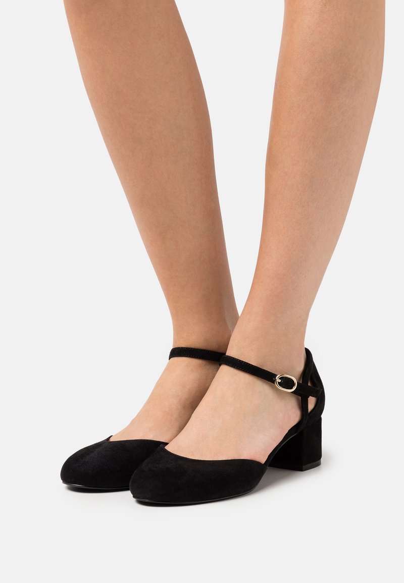 Anna Field Wide Fit LEATHER - Pumps - black/schwarz - Zalando.at