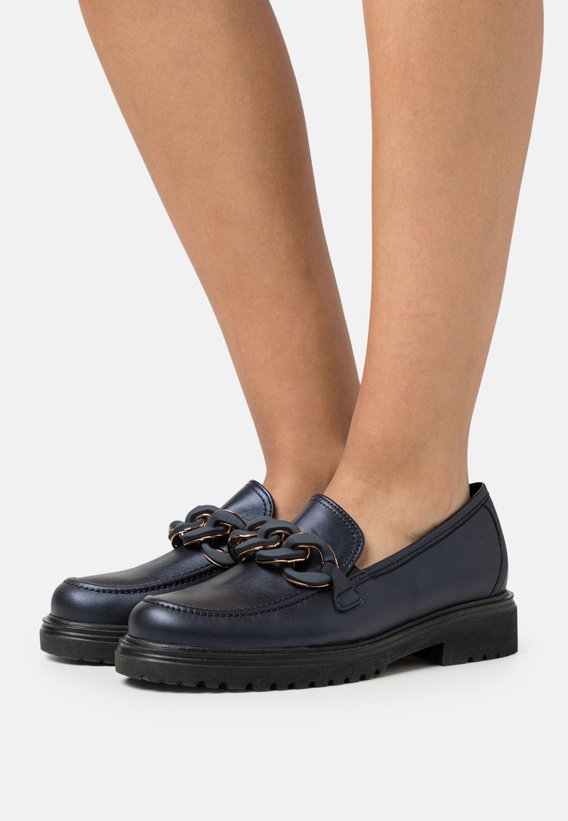 Gabor Comfort Mocassins - ocean/bleu marine - ZALANDO.BE