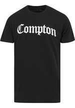 Mister Tee COMPTON - T-Shirt print - black/schwarz - Zalando.de