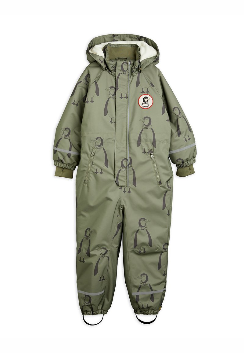 Mini Rodini KEBNEKAISE PENGUIN OVERALL - Combinaison de ski - green ...