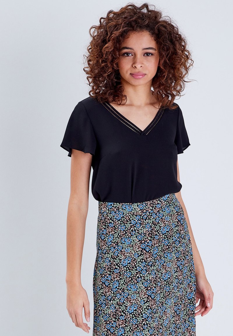 Cache Cache KURZE ÄRMEL - Camiseta estampada - noir/negro - Zalando.es