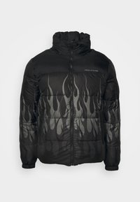 Vision of Super PUFFY JACKET WITH FLAMES - Winterjas - black/zwart ...