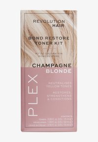 Revolution Haircare REVOLUTION HAIRCARE PLEX BOND RESTORE TONER KIT - Zestaw do włosów/beżowy ...