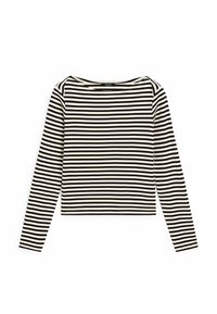 Massimo Dutti STRIPED WITH CROSSOVER SHOULDER DETAIL - Longsleeve ...