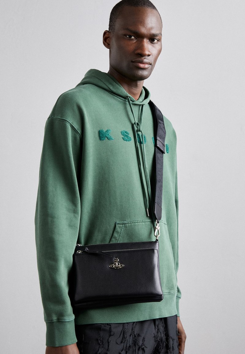 Vivienne Westwood PENNY POUCH CROSSBODY - Across body bag - black - Zalando