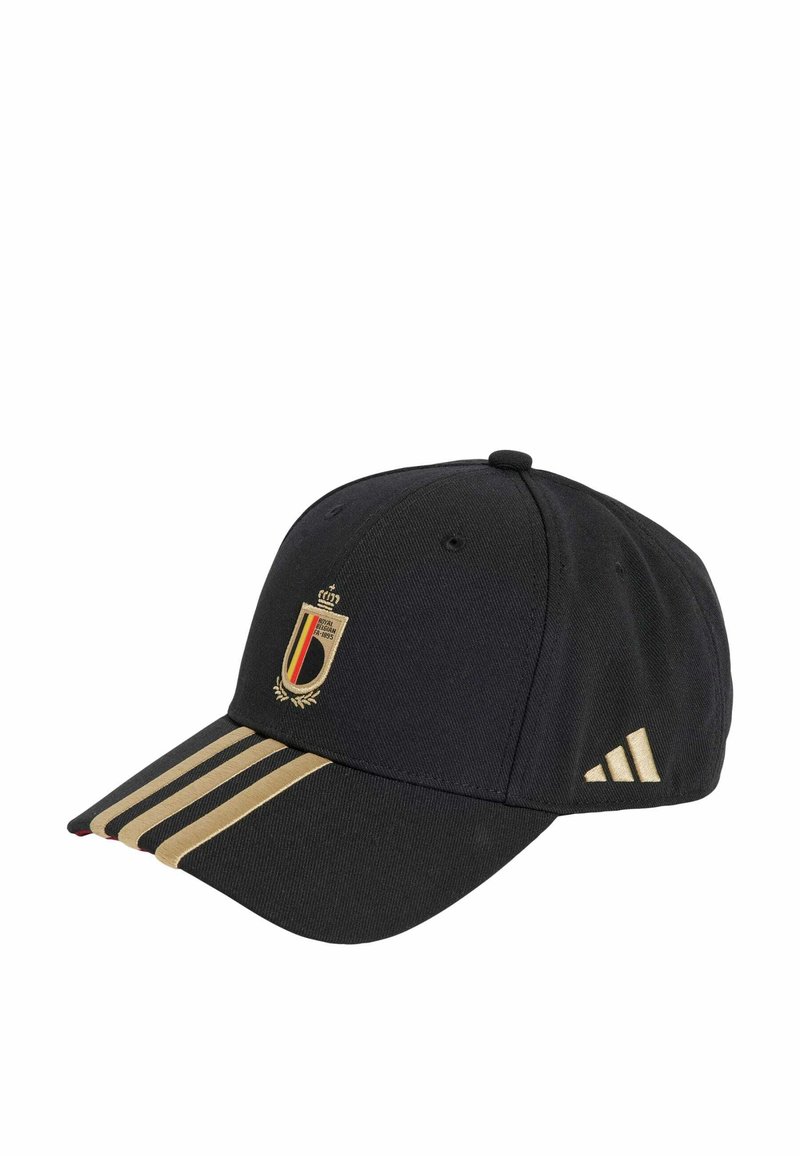 adidas Performance BELGIUM FOOTBALL - Cap - black dark football gold ...