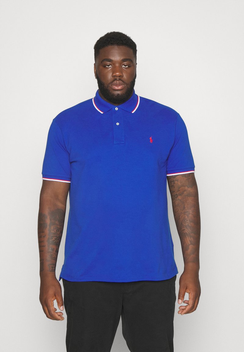 Polo Ralph Lauren Big And Tall Short Sleeve Poloshirt Pacific Royal