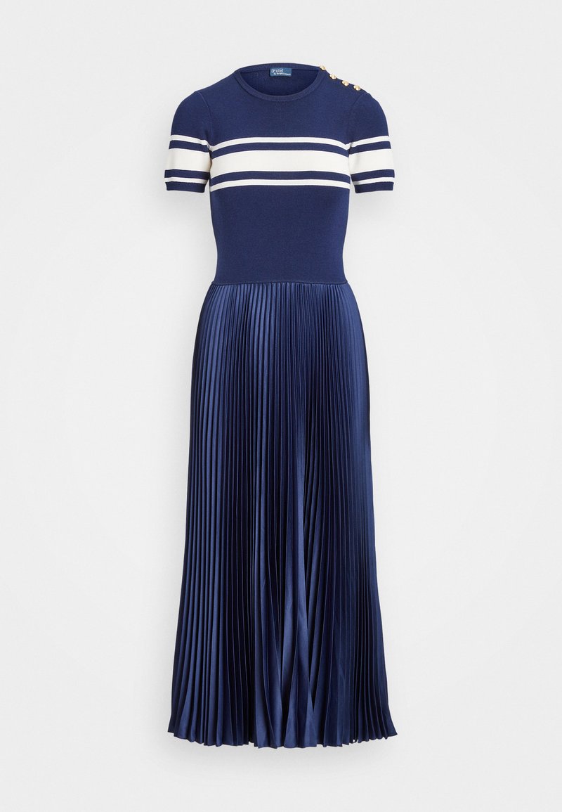 Polo Ralph Lauren SHORT SLEEVE DAY DRESS - Day dress - navy/dark blue - Zalando.co.uk