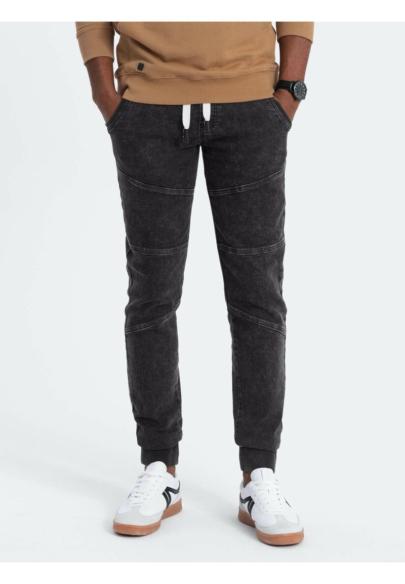 Ombre Jeans slim fit - black/svart denim - Zalando.se