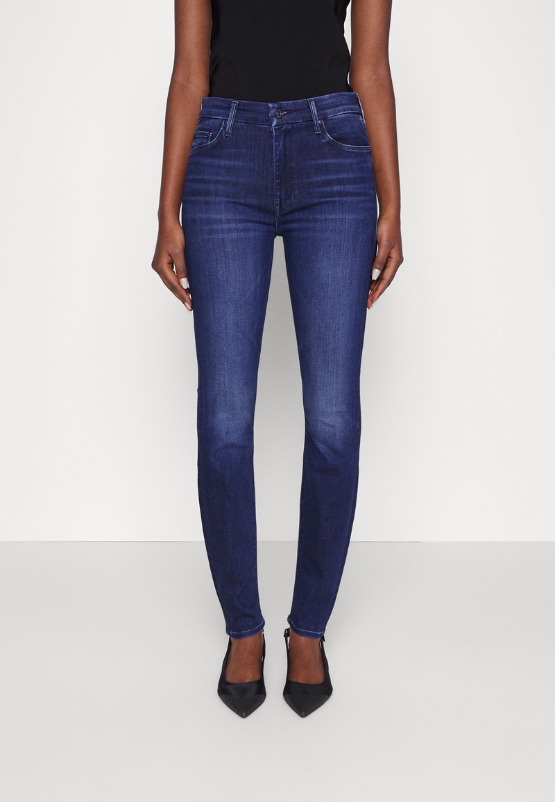Mother THE LOOKER SKINNY - Jeans Skinny Fit - french electro/dark blue ...
