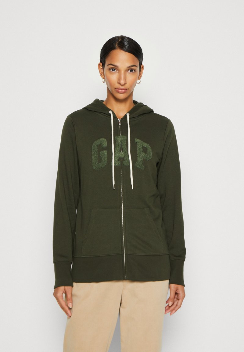 GAP Felpa con zip - mistletoe/cachi - Zalando.it