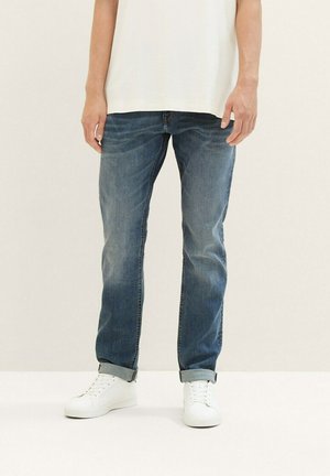 TOM TAILOR DENIM SLIM TAPERED - Slim fit jeans - tinted blue denim ...