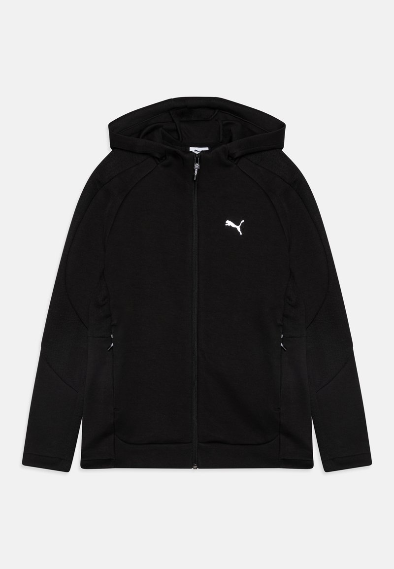 Puma EVOSTRIPE FULL - Felpa con zip - black/nero - Zalando.it