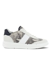 ECCO SOFT X - Sneaker low - shadow whte white limestoneblack whiteb ...