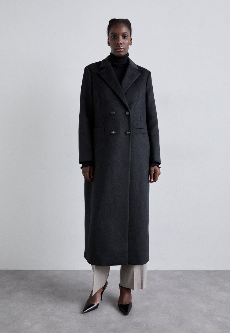 Rodebjer LYNDA - Classic coat - charcoal grey/grey - Zalando.co.uk
