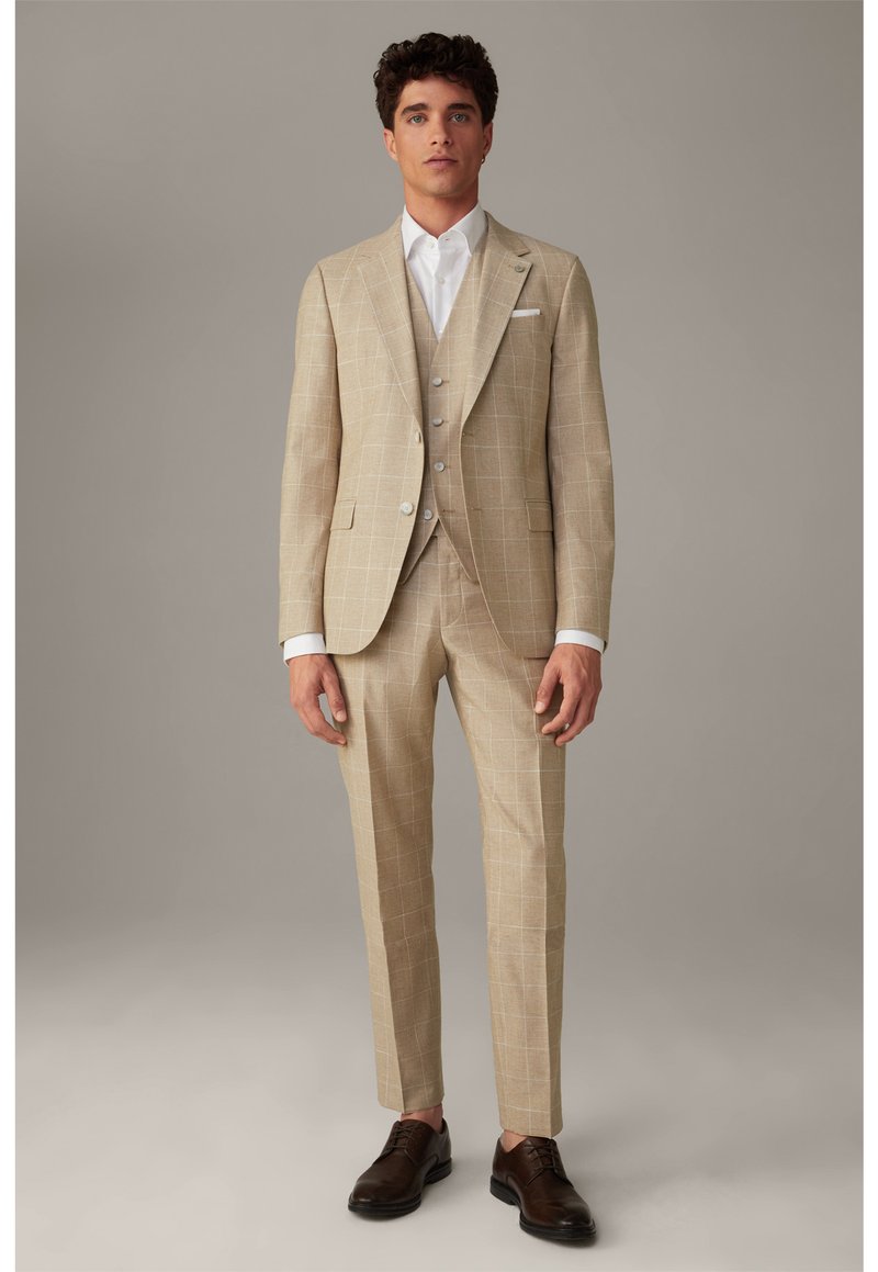 Strellson ALZER MACE - Suit - hellbeige kariert/beige - Zalando.de