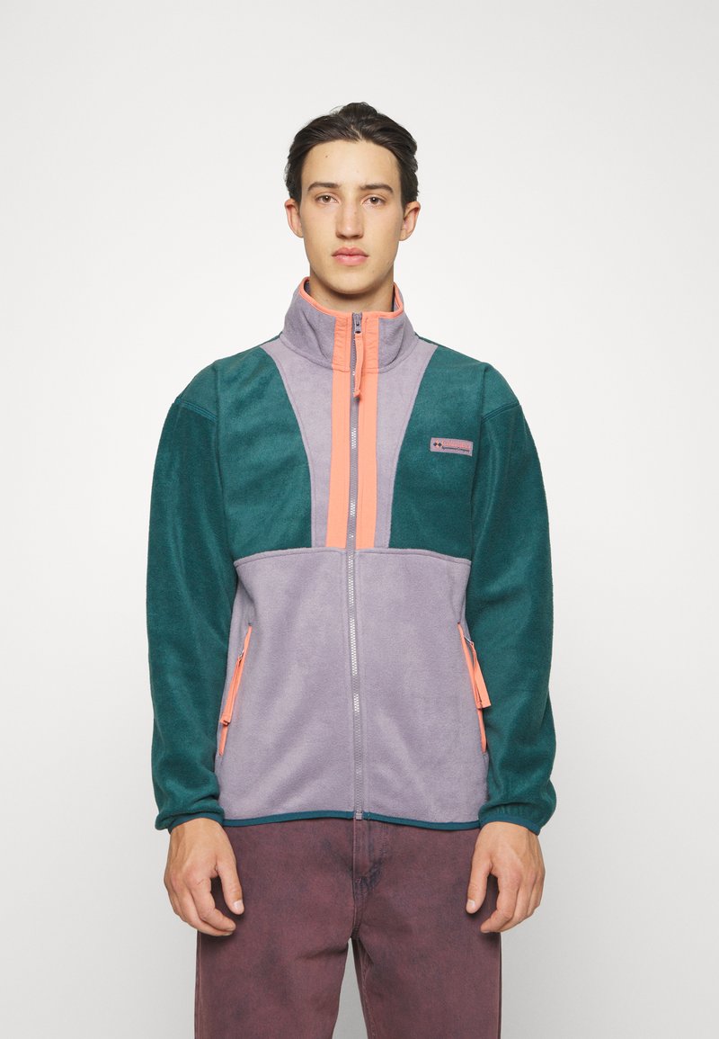 Columbia BACK BOWL FULL ZIP - Fleece jacket - night wave/blue - Zalando ...