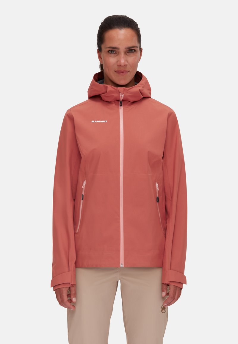 Mammut ALTO LIGHT HS - Hardshelljacka - red/ljusrosa - Zalando.se