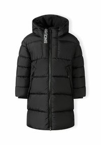 MINOTI LONG PADDED WITH HOOD - Téli dzseki - black/fekete - Zalando.hu