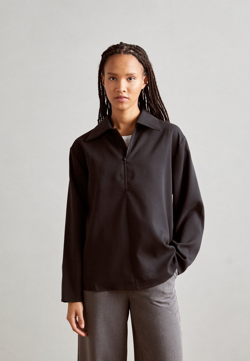 Minimum MIES - Langarmshirt - black/schwarz - Zalando.at