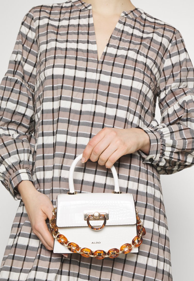 ALDO KALILITH - Sac à main - snowy white/light gold-coloured/blanc ...
