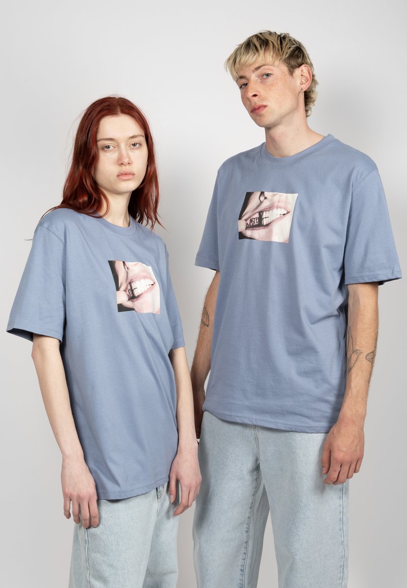 Wasted Paris UNISEX - T-Shirt print - ice blue/blau - Zalando.de