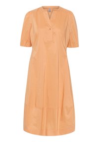 Culture CUANTOINETT SS PLACKET - Robe de jour - tangerine/orange ...