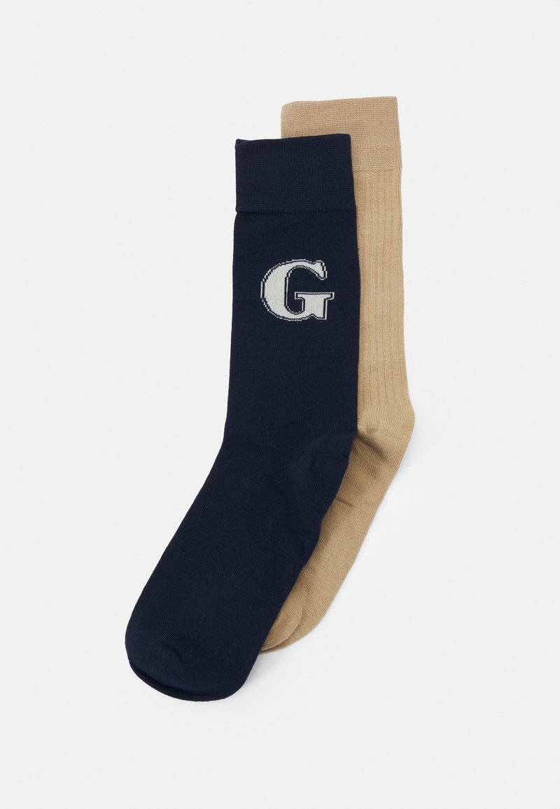 GANT SOCKS GIFT BOX 2 PACK - Socken - evening blue/dunkelblau - Zalando.de