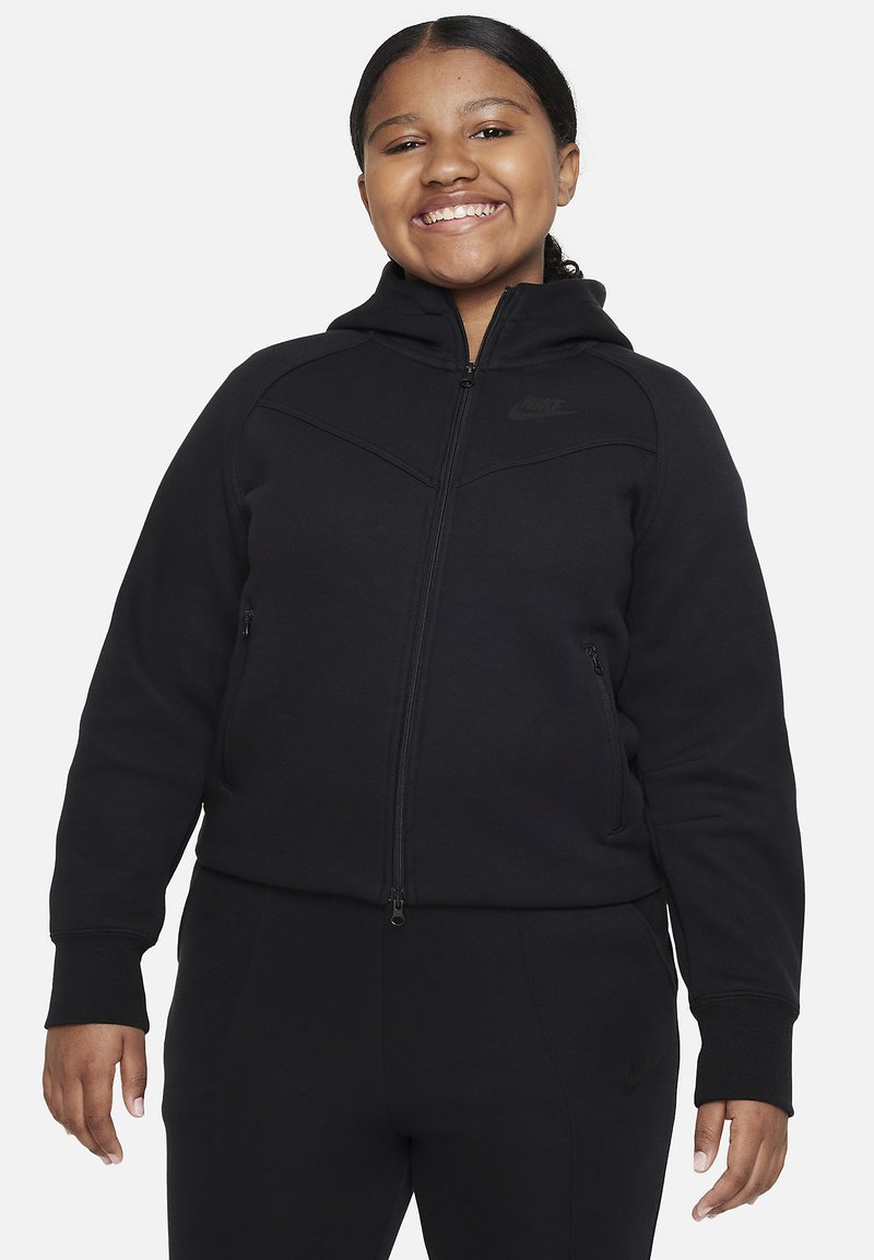 Nike Sportswear FULL HOODIE (EXTENDED SIZE) TECH - Zip-up sweatshirt ...
