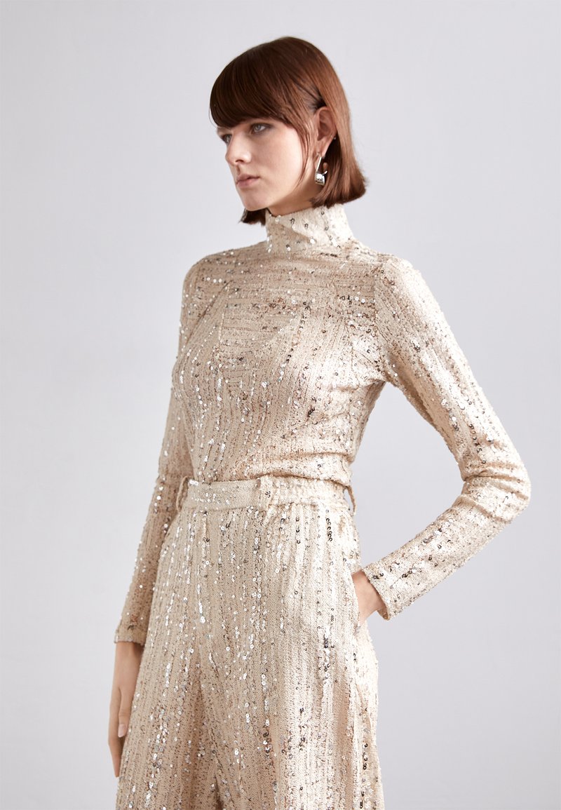 AKNVAS Blouse - opal sand/gold-coloured - Zalando.co.uk