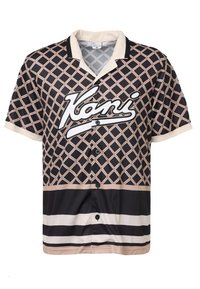 Karl Kani VARSITY LOGO BASEBALL SHIRT - Shirt - black - Zalando.ie