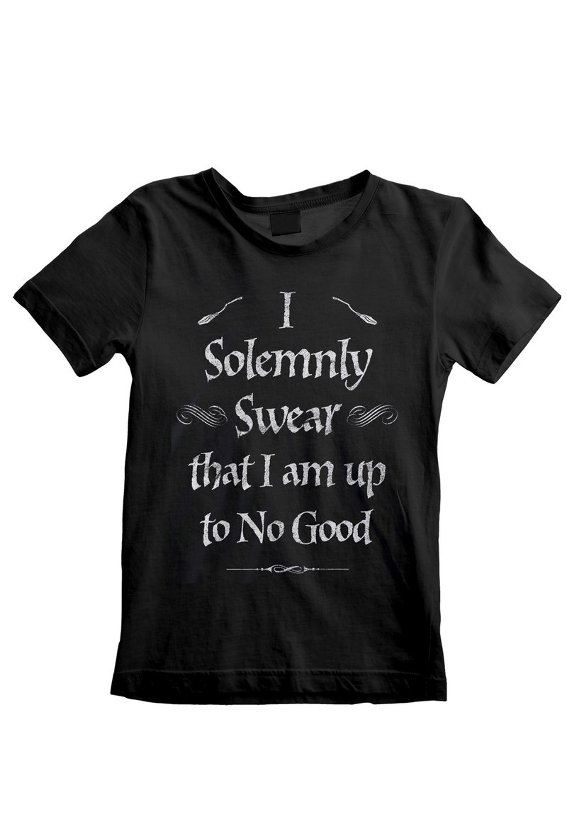 Henry Tiger HARRY POTTER SOLEMNLY SWEAR - Print T-shirt - black - Zalando