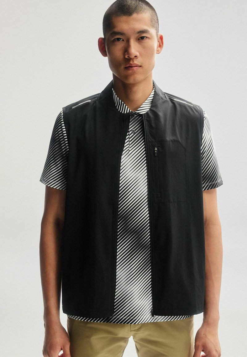 Next HYBRID GILET - REGULAR FIT - Veste sans manches - black/noir - ZALANDO.BE