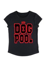 Marvel DEADPOOL WOLVERINE DOGPOOL LETTERS - T-Shirt print - black ...