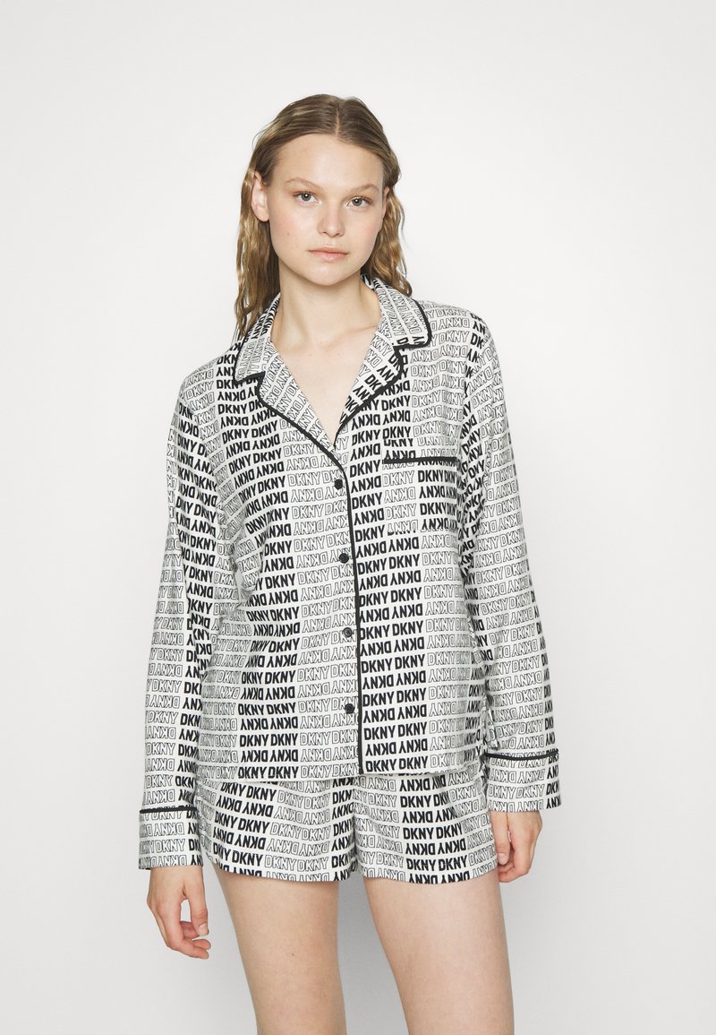 DKNY Intimates SENSING A PATTERN - Nachtwäsche Set - off-white/offwhite ...