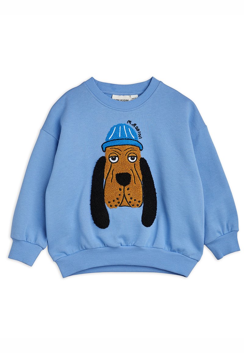 Mini Rodini BLOODHOUND CHENILLE UNISEX - Sweater - blue/blauw - Zalando.nl