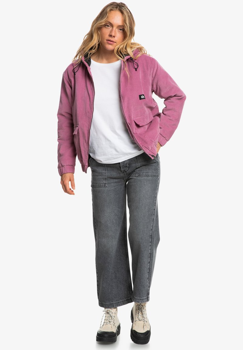 Quiksilver CANYON - Bomber Jacket - dusty orchid/pink - Zalando.ie
