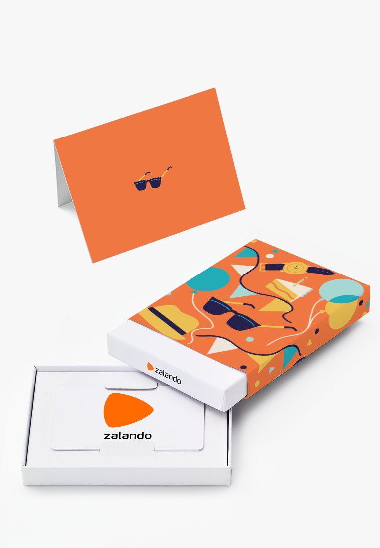 Zalando HAPPY BIRTHDAY - Gift card box - orange - Zalando.co.uk
