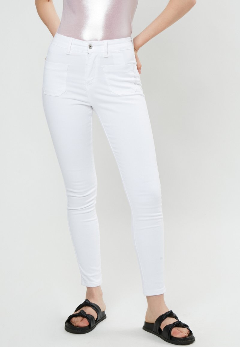 INFLUENCER Jeans Skinny Fit - white/bianco - Zalando.it