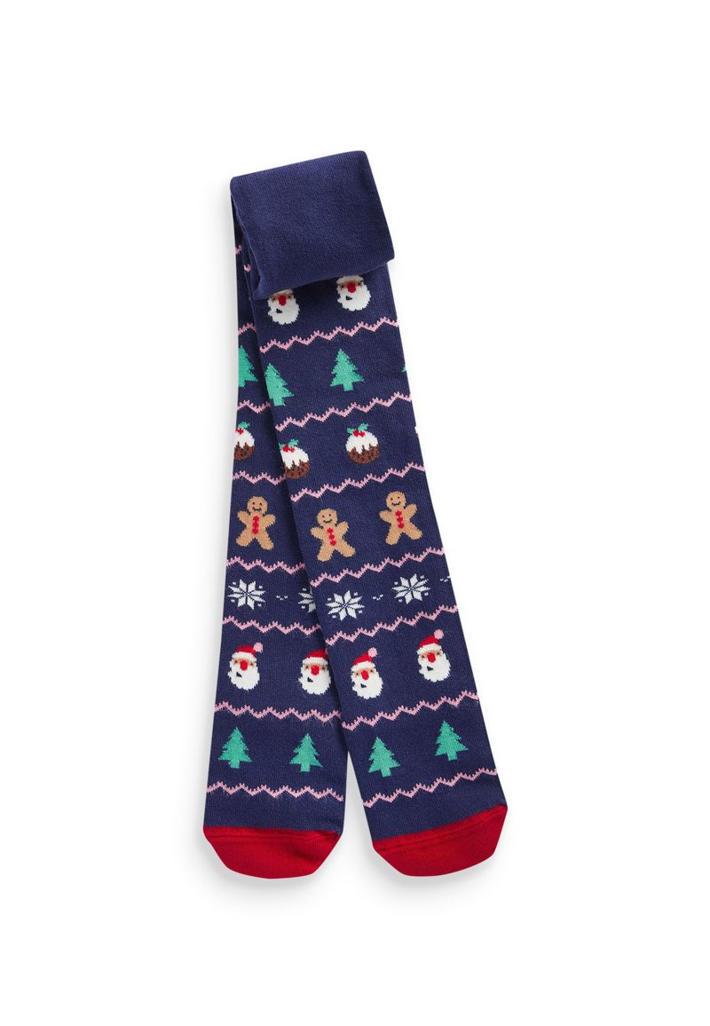 Next RICH CHRISTMAS - Strumpfhose - navy blue/blau - Zalando.ch