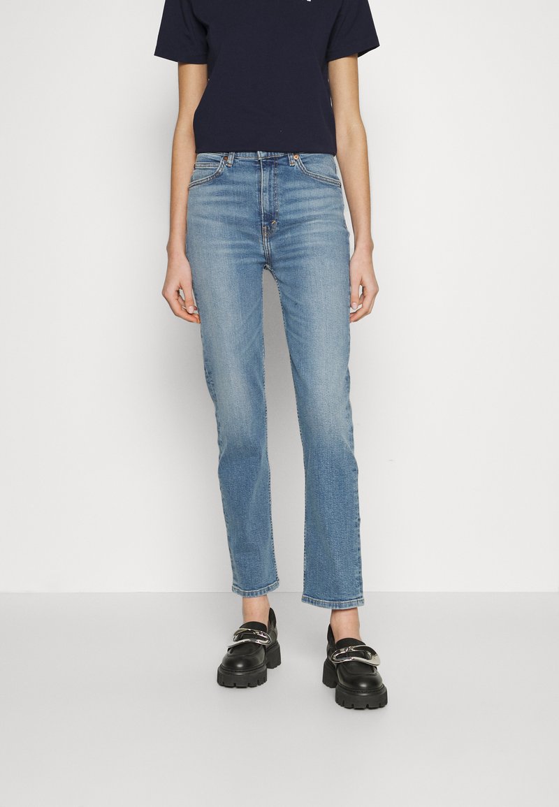 RE/DONE Straight leg jeans - laguna/blue denim - Zalando.co.uk