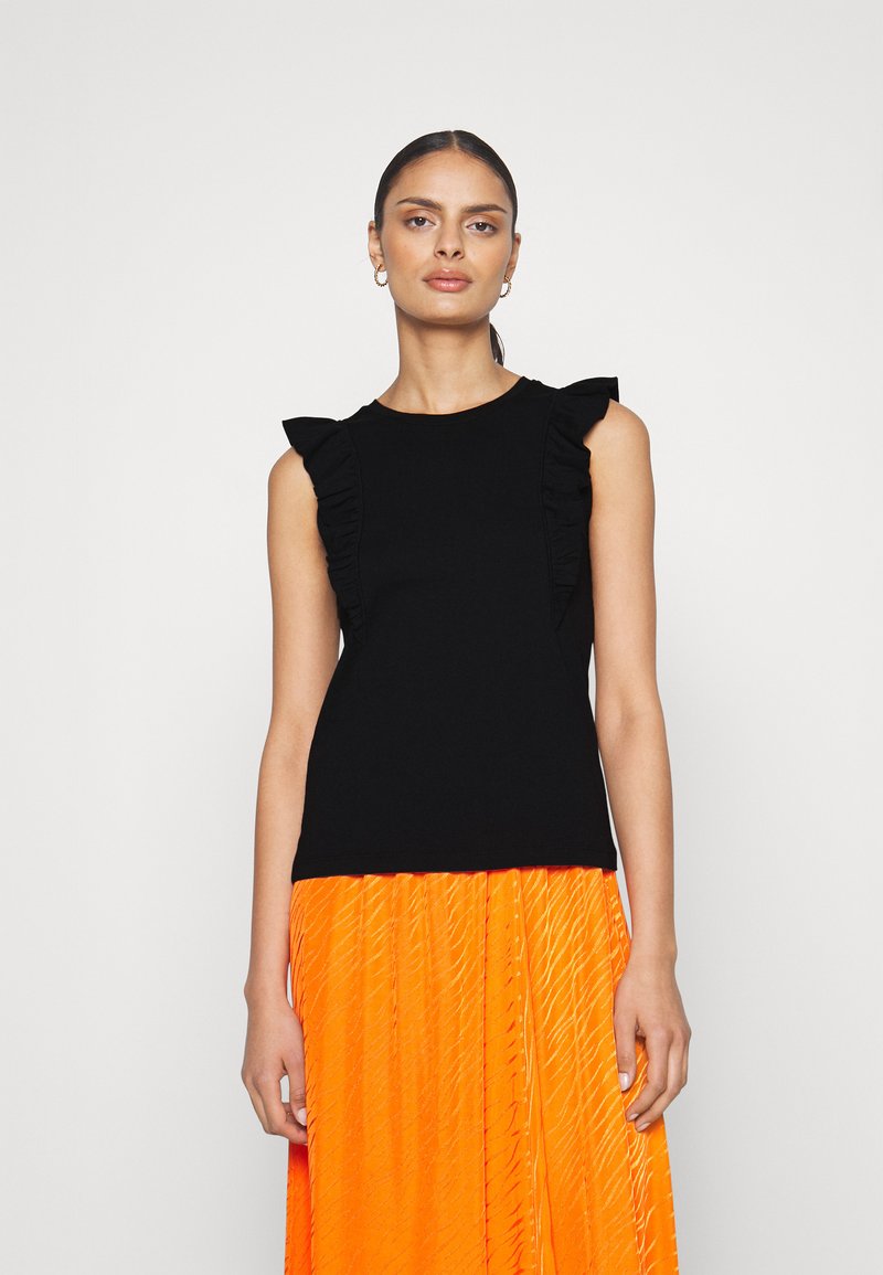 Anna Field Lihtne T-särk - black/must - Zalando.ee