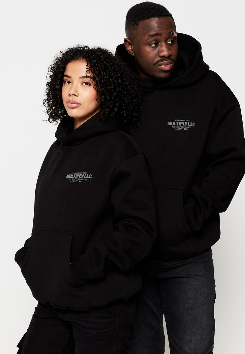 Multiply Apparel LLC - Mikina s kapucí - black/černá - Zalando.cz