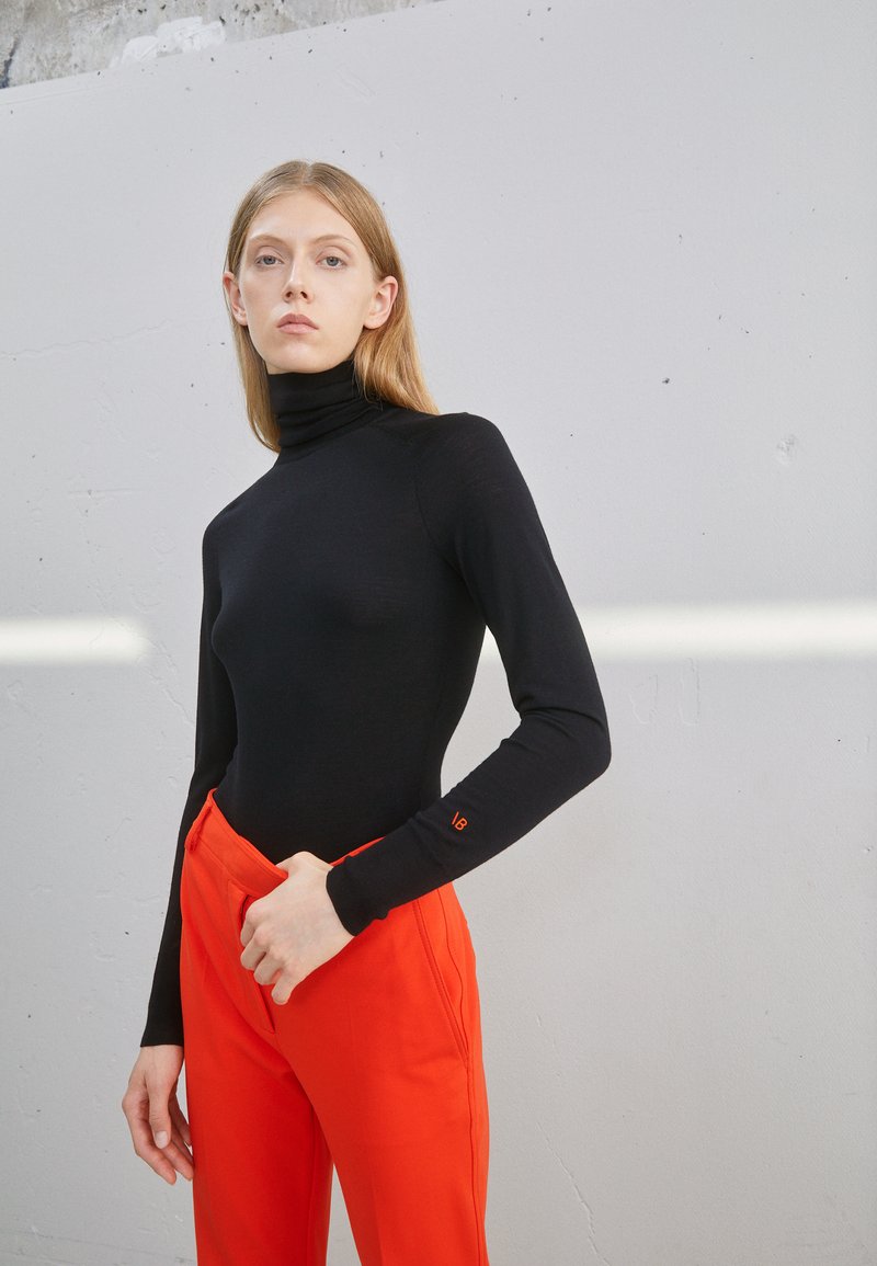 Victoria Beckham NECK BODY - Strickpullover - black/schwarz - Zalando.ch