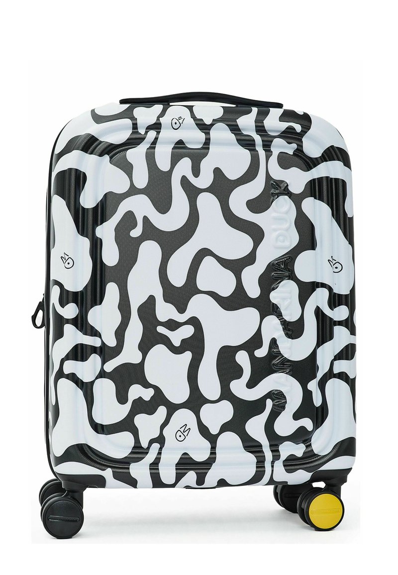 Mandarina Duck LOGODUCK MIT DEHNFALTE - Luggage - moire/white - Zalando