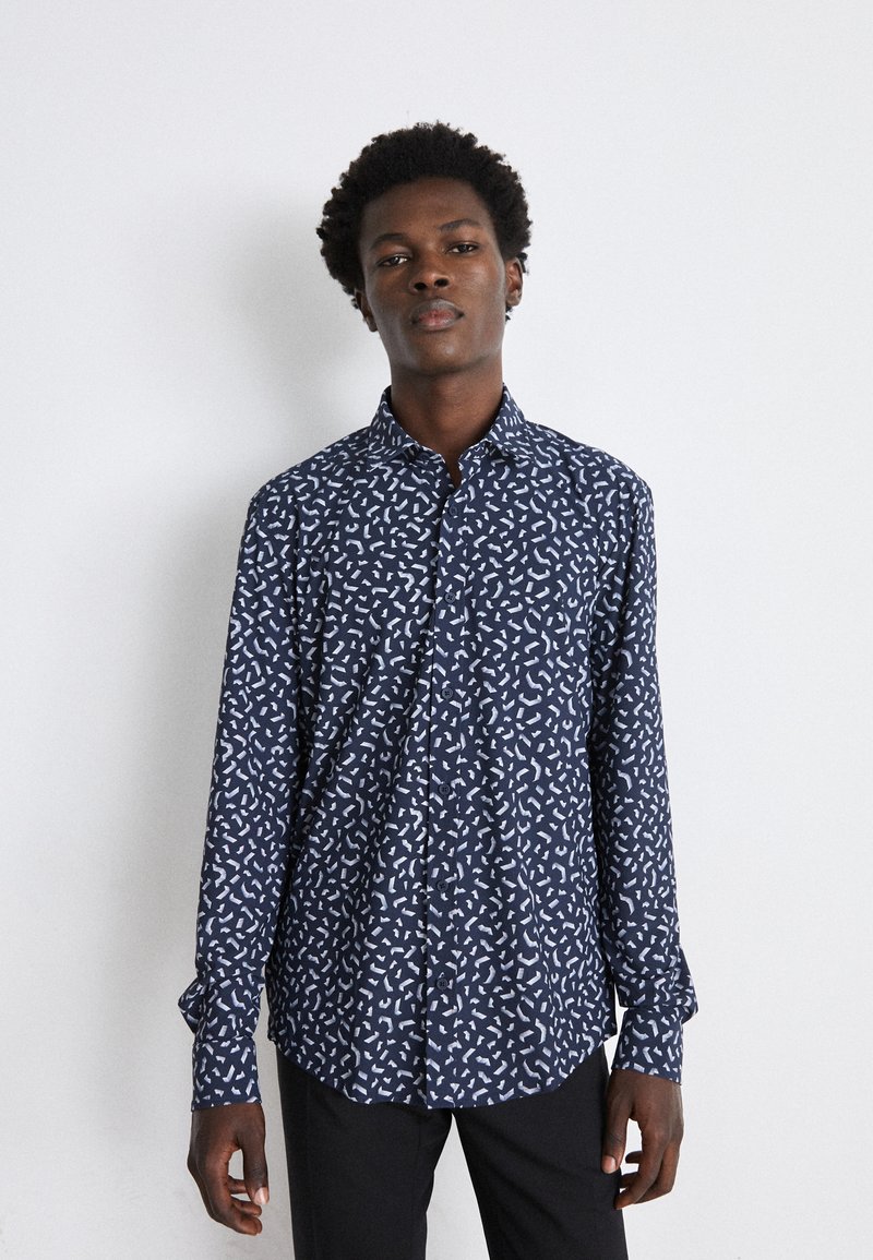 BOSS LIAM - Camisa - dark blue/azul marino - Zalando.es