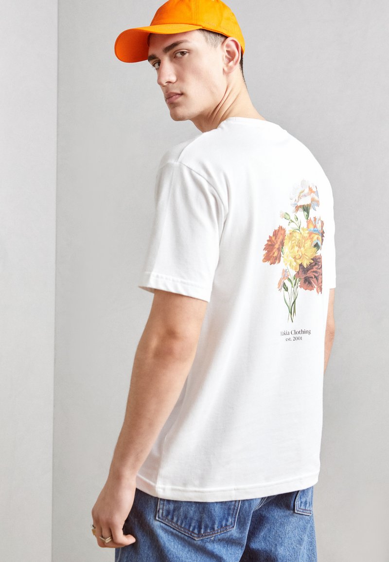 Makia FLOWER - T-Shirt print - white/weiß - Zalando