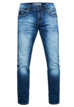 Rusty Neal TOYAMA - Jeans Straight Leg - dark blue used/dunkelblau ...