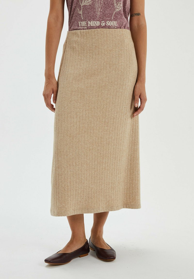 System Action A-lijn rok - beige - Zalando.nl