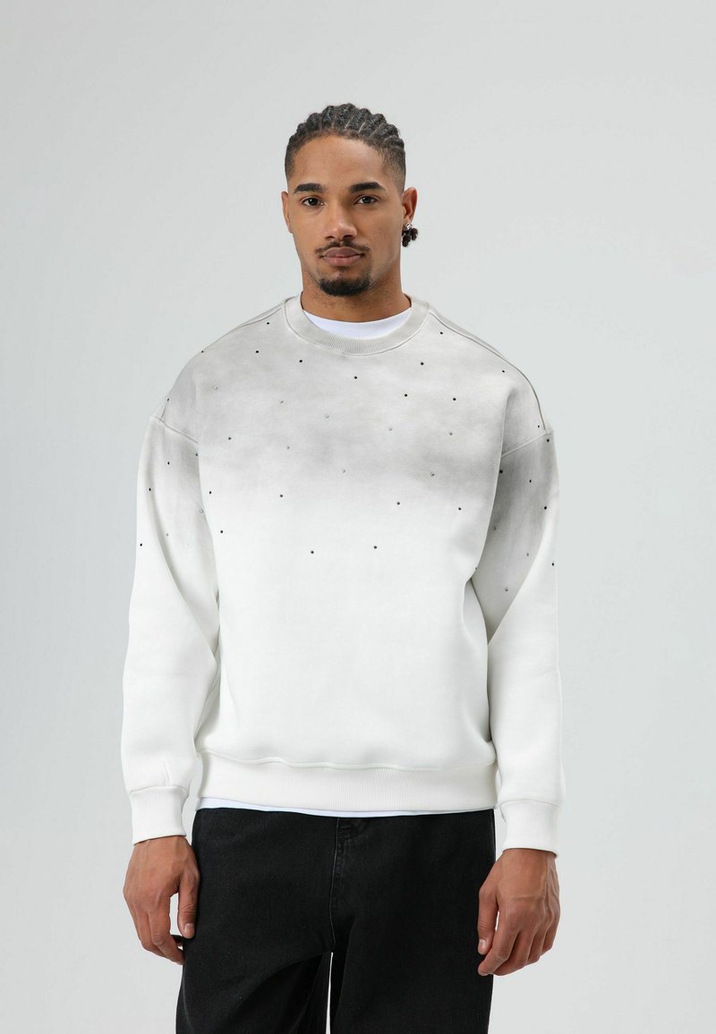 Lucy & Sam OMBRE - Sweatshirt - ecru/écru - ZALANDO.FR